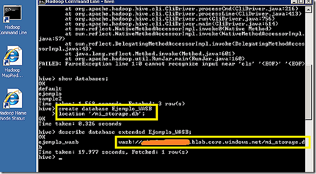 Primeros Pasos: Creación De Bases De Datos En Apache Hive En HDInsight (en La Nube) Y Paths ...