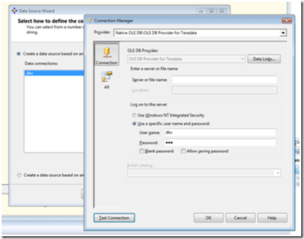 Conectando Teradata-SSIS-SQL Server 2008 | Visionarios