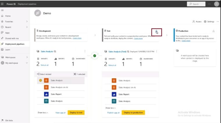 Power BI Deployment Pipelines | Visionarios