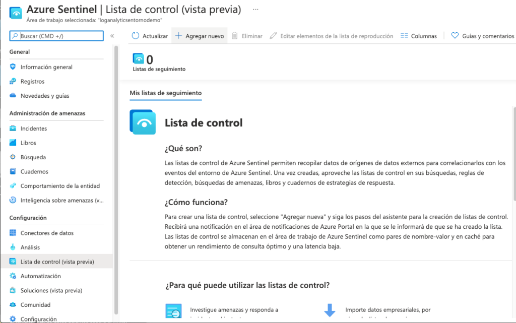 Azure Sentinel: Episodio 6: WatchList | Visionarios