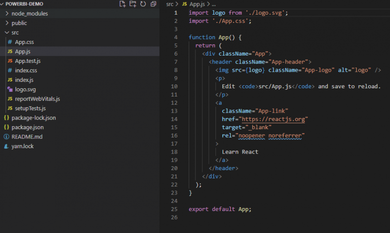 Incrustando Reportes De Power BI En Una Página Web Mediante React.JS ...