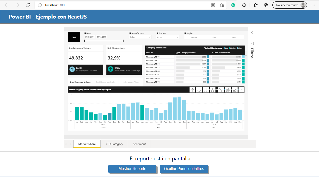 Incrustando Reportes De Power BI En Una Página Web Mediante React.JS ...